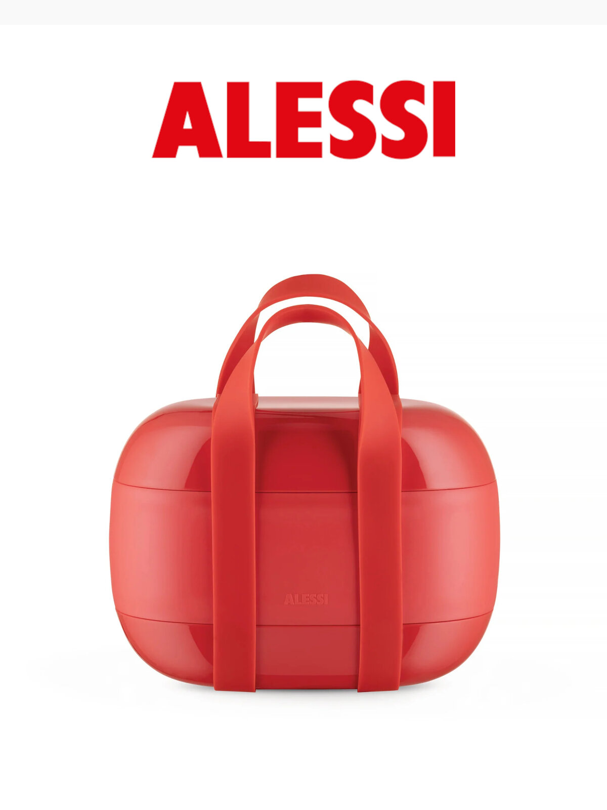 Ланч боксы для еды Alessi "Food a porter" SA02 R, красный цвет