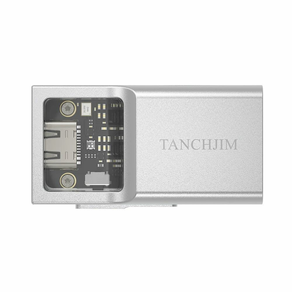 Tanchjim Space, серебристый, портативный усилитель и ЦАП