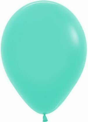 Шары воздушные Sempertex латексные 5', 13 см, цвет Аквамарин, пастель, 100 шт