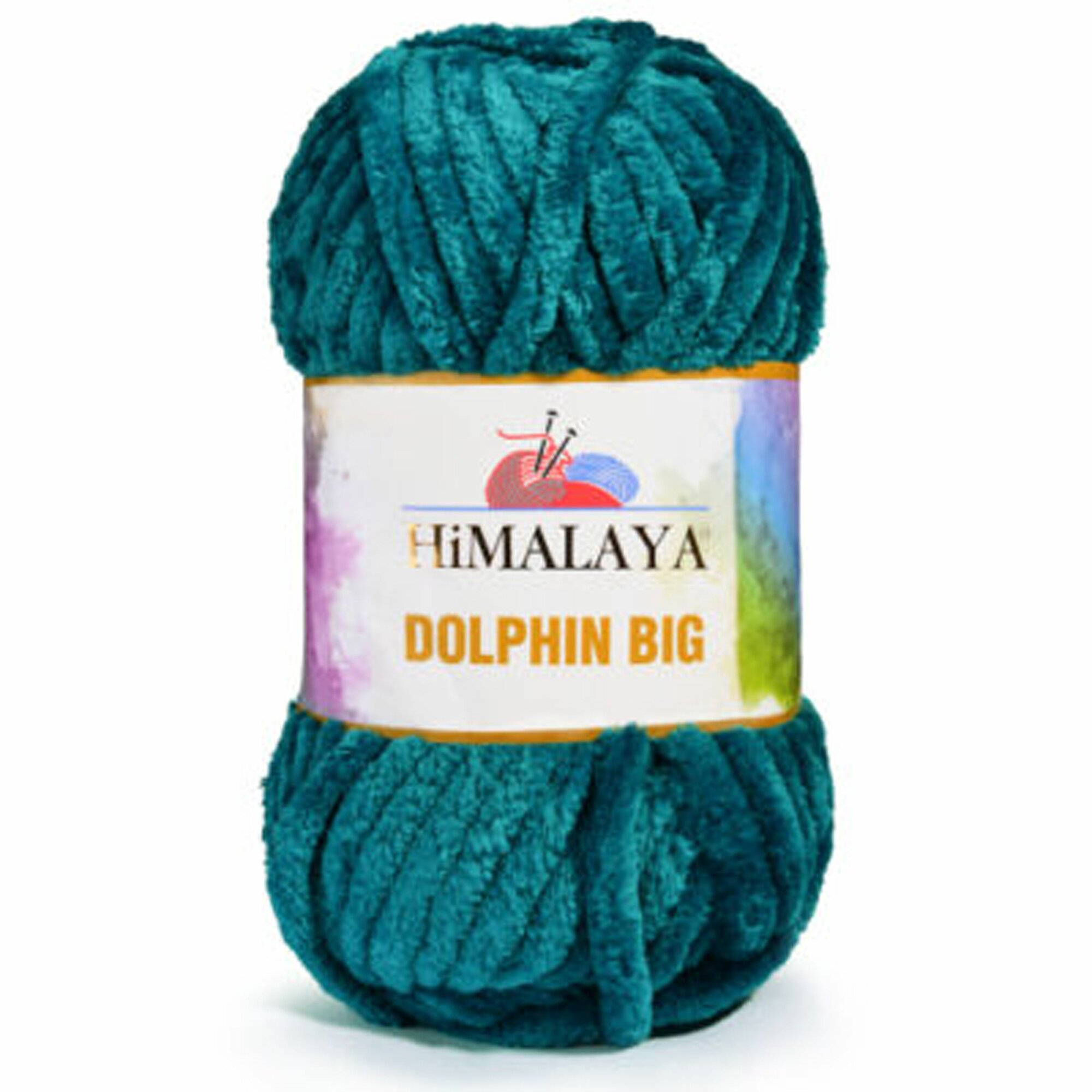 1 Моток, Himalaya DOLPHIN BIG, 100% Полиэстер / 200 гр. - 80 м, Цвет-76729
