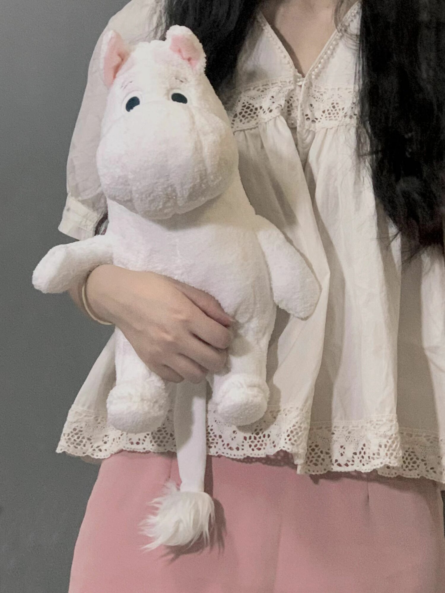 Мягкая игрушка Муми-тролль Moomin, высота 50 см, из плюша, унисекс, для детей и взрослых