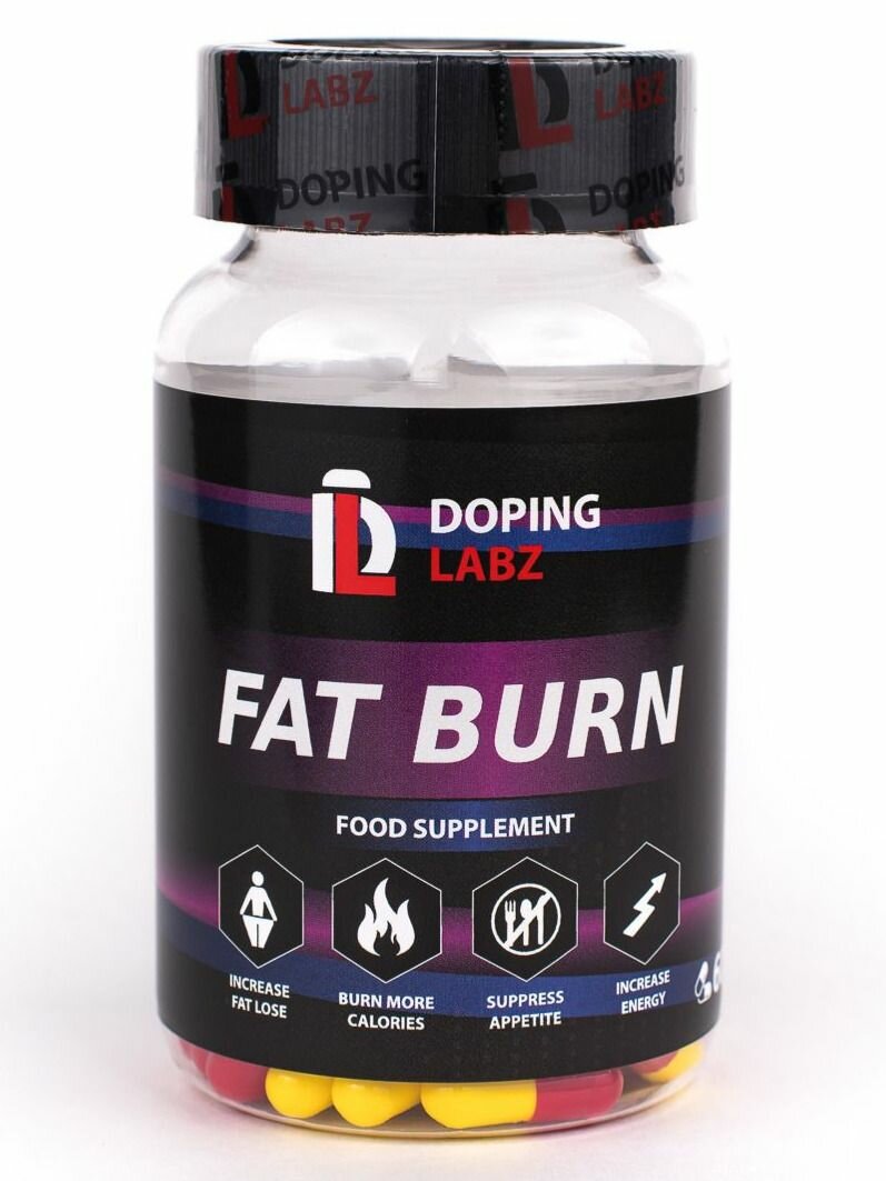 Жиросжигатель для метаболизма Doping Labz FAT BURN, 60 капсул