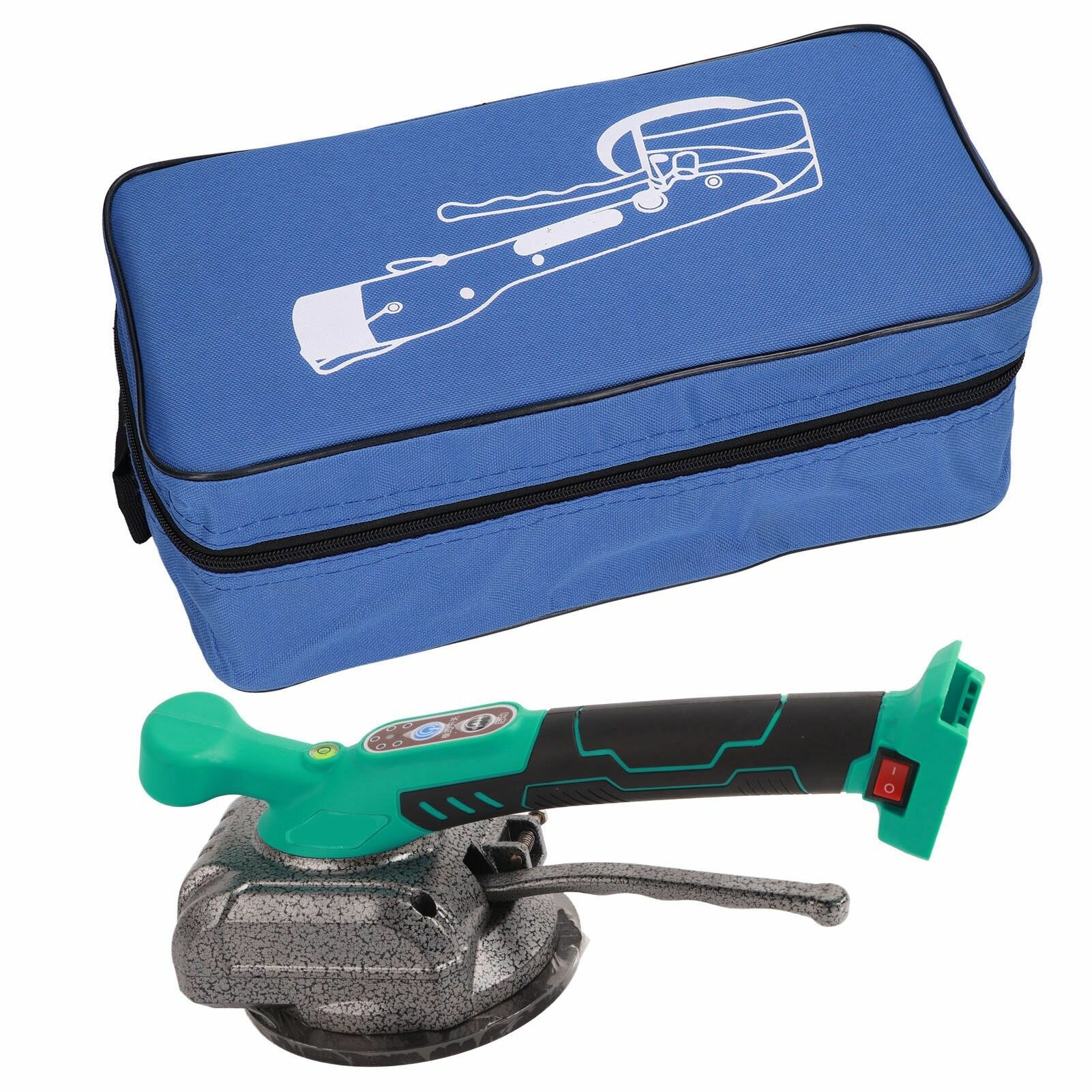 Вибратор для плитки, электрическая автоматическая плиточница, 5 скоростей, регулируемая с присоской