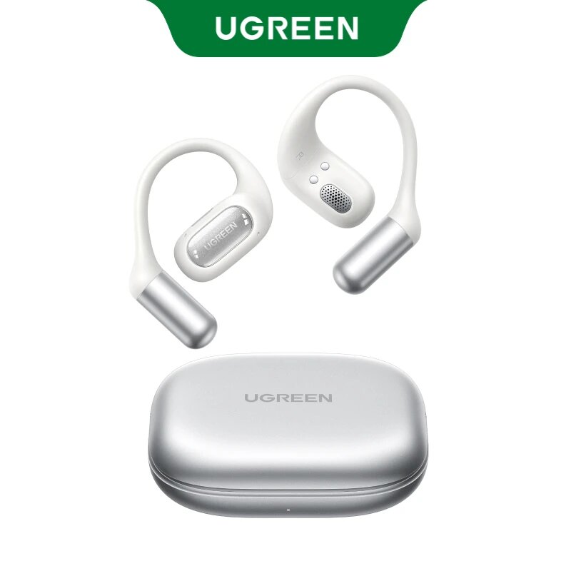Беспроводные наушники UGREEN FitBuds White Bluetooth 6.0
