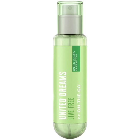 Женская туалетная вода Benetton Live Free On-the-go 30 мл