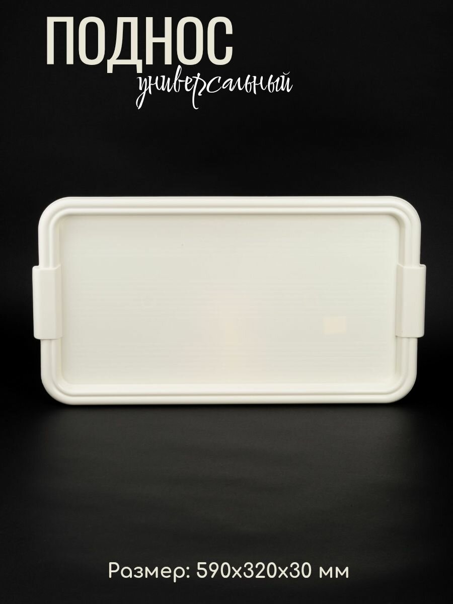 Поднос пластиковый универсальный 59*32 см