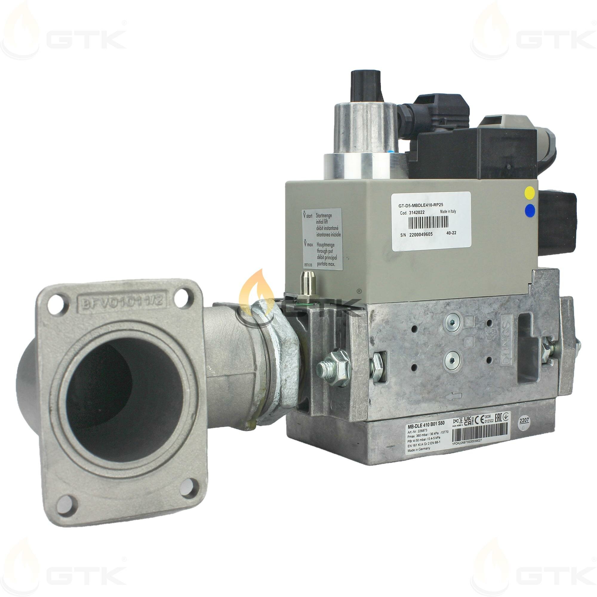 Газовая рампа Ecoflam GT-D5-MBDLE410-RP25-BLU/MULTI, 3142022