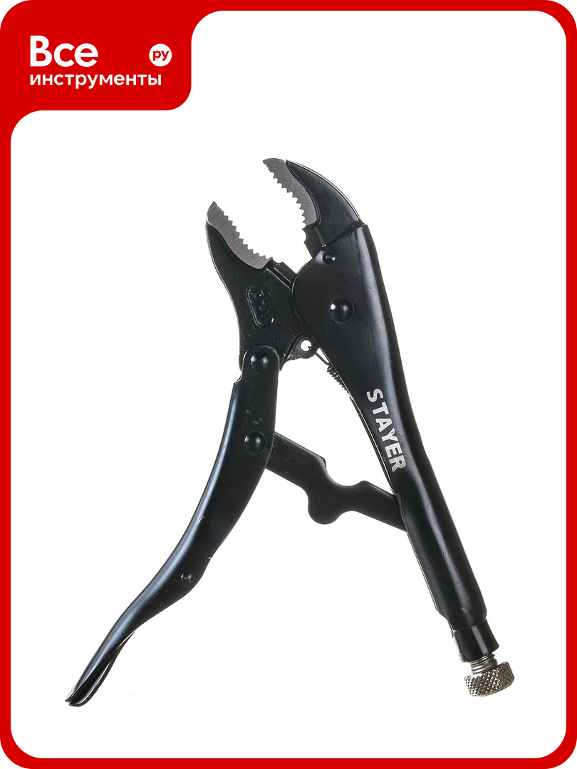 Ручной зажим STAYER PROFI PRO-Fix 250 мм 2246_z01, с помощью специального винта