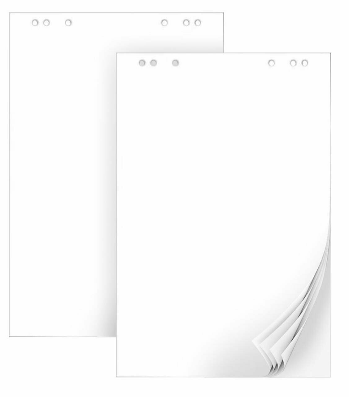 Бумага (блок) для флипчарта LITE 60х90 см без линовки 65 г м2 20 л.