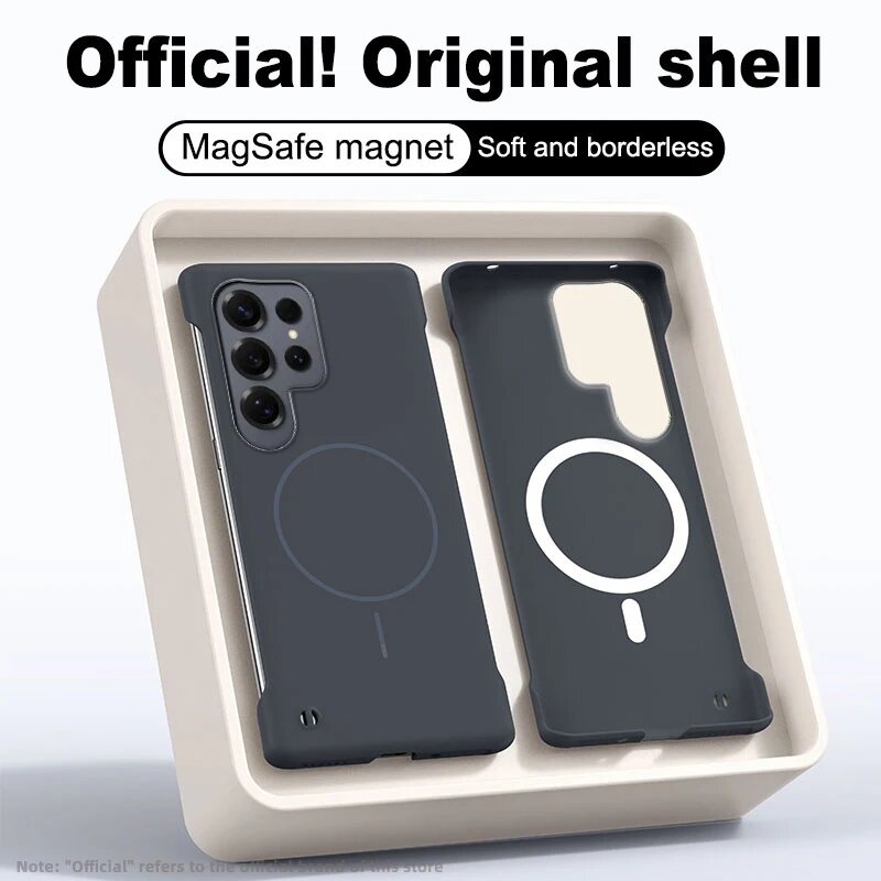 Чехол Magsafe для Samsung Galaxy S25+ Dark Gray