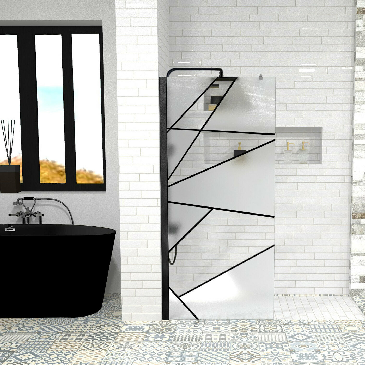 Душевая перегородка Cerutti Pick 190х90 T90B 10378