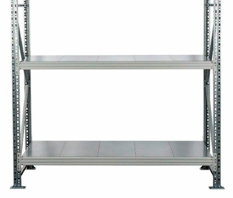 Стеллаж складской MS Pro 200*90*80*2 полки