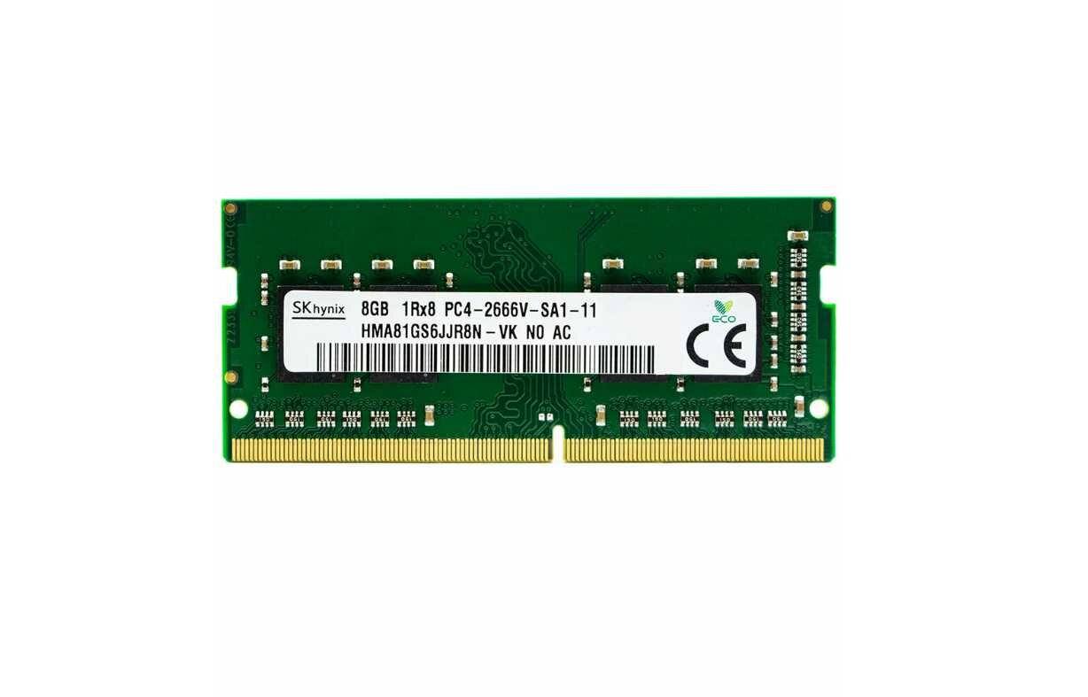 Оперативная память SODIMM 8GB DDR4-2666 SK hynix HMA81GS6JJR8N-VK