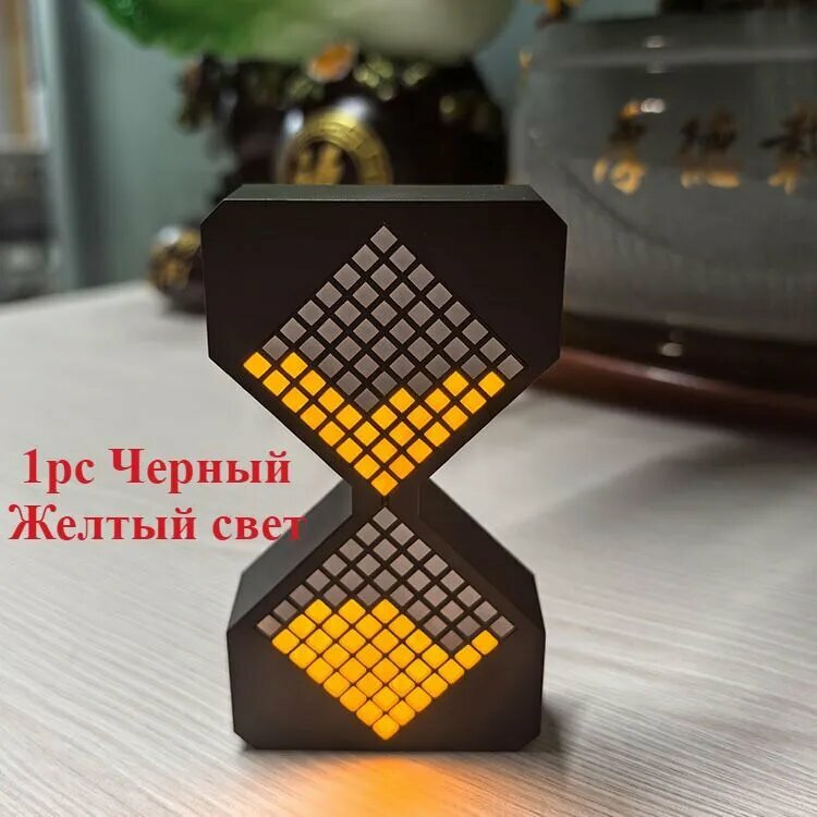 Электронные песочные часы с гравитационным приводом, таймер для детей и студентов 1 шт 5.5x2x9.7cm