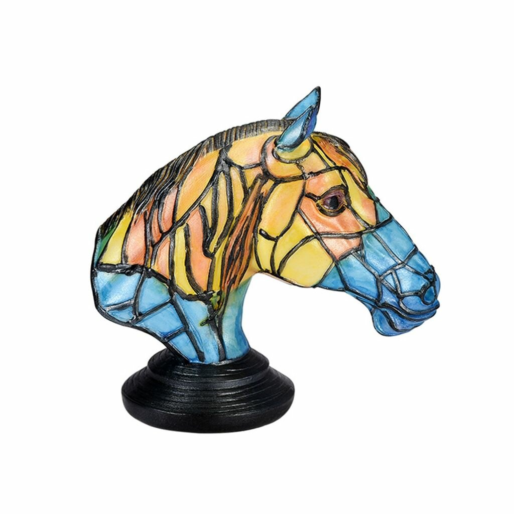 Новое и уникальное украшение настольной лампы-голова лошади