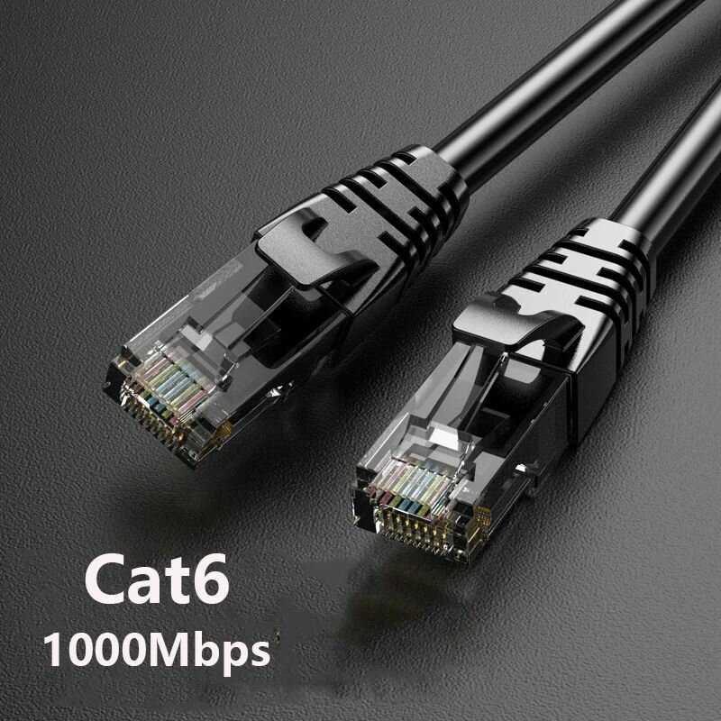 Кабель Ethernet Cat6, сетевой кабель UTP Cat 6, сетевой разветвитель RJ45, патч-корд витой пары RJ45 для маршрутизатора ноутбука