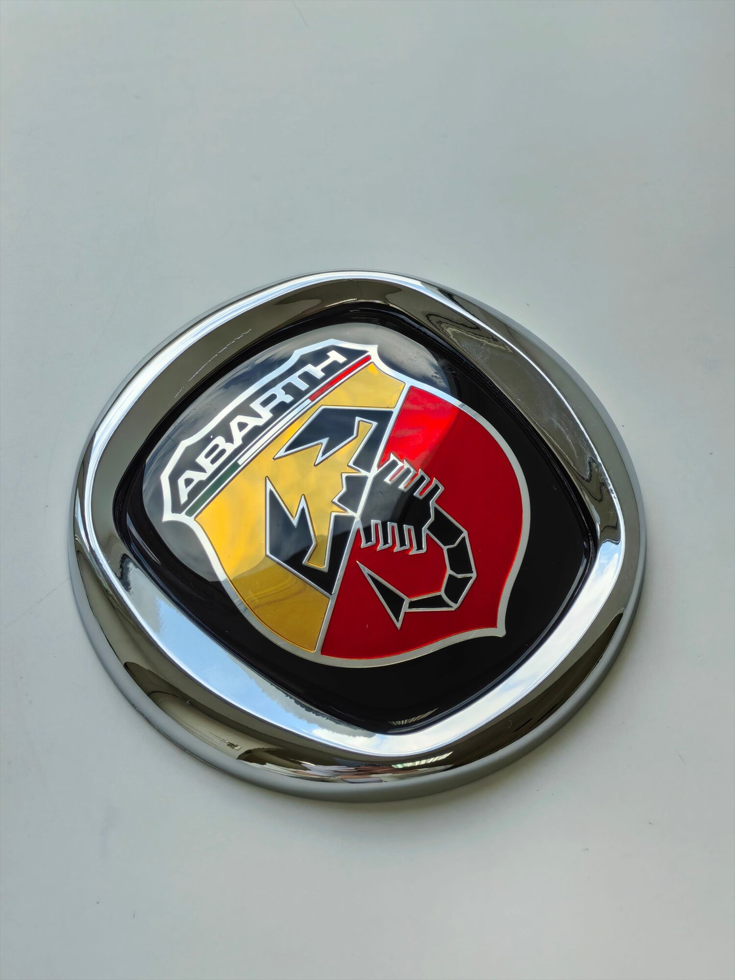 Эмблема Abarth Fiat 120 мм значок шильдик Fiat
