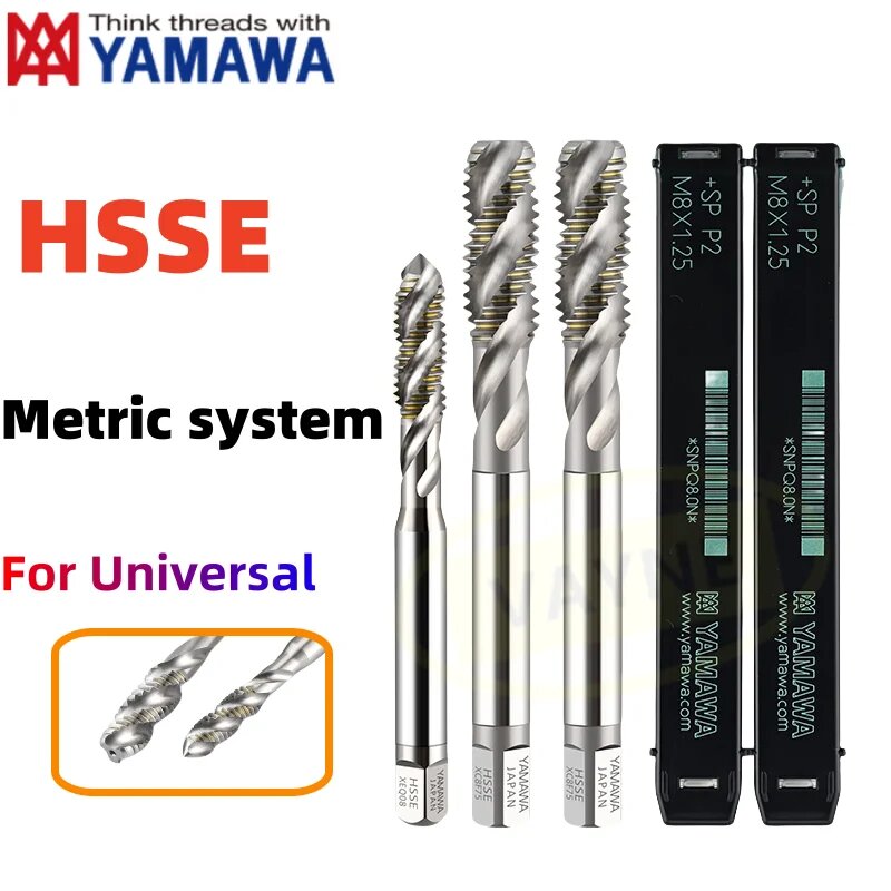 YAMAWA HSSE метчики для резьбы M1.4-M6, M1.6X0.2