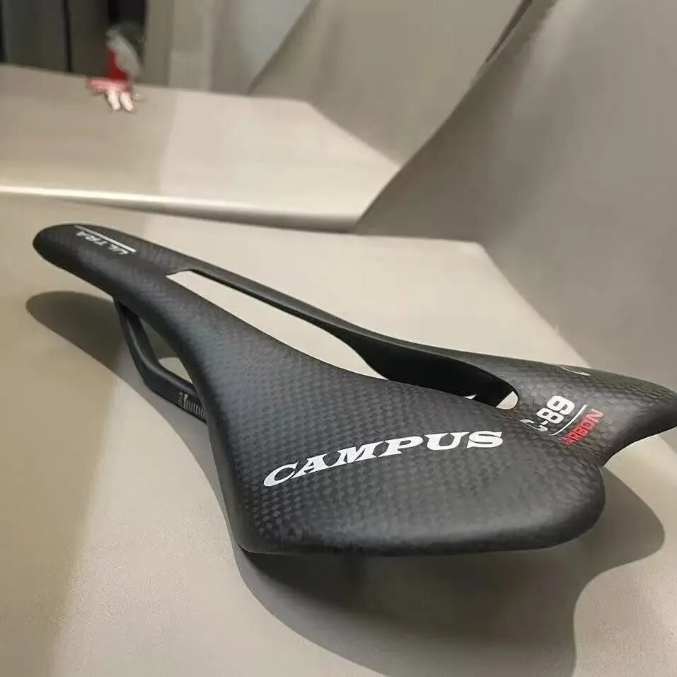 Суперлегкое седло из углеродистой кожи, седло для горного велосипеда/дорожного велосипеда, карбоновые направляющие, велосипедное сиденье 248*145 мм