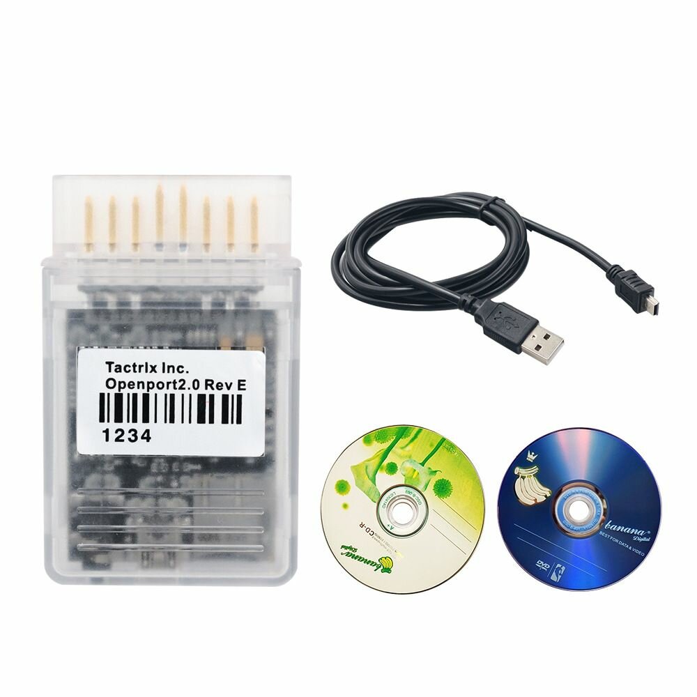 Новейший Tactrix Openport 2,0 с ЭБУ флэш-ЭБУ чип настройки Tactrix Openport 2,0 ECUFLASH со всеми SW полным набором