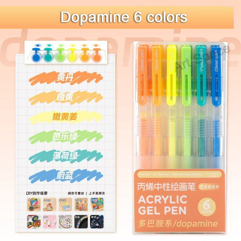 Акриловая ручка с нейтральным чернилами