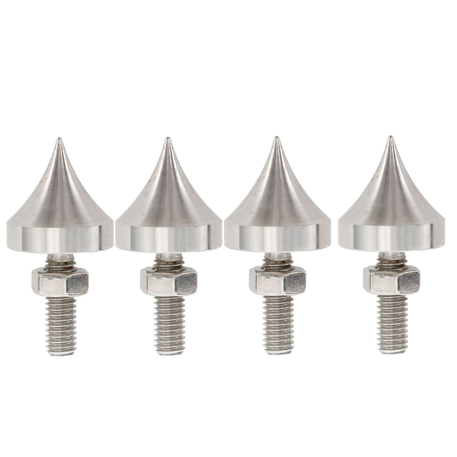 Противоударные шипы для HiFi-колонок из нержавеющей стали, изоляционные ножки для усилителей, CD и DVD-плееров, 4 шт, M10