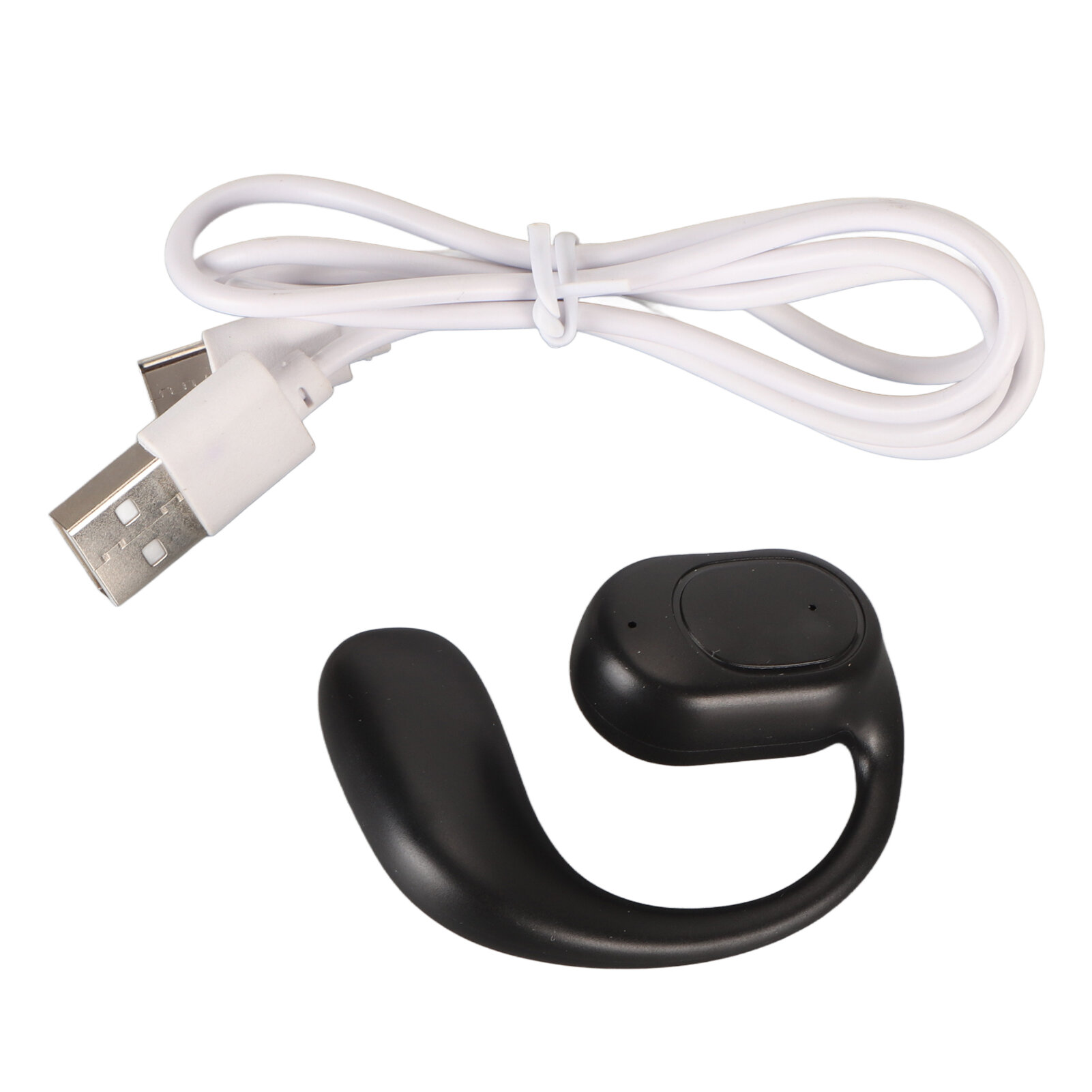 Bluetooth-гарнитура со стереозвуком и шумоподавлением, легкая гарнитура Hands Free, Bluetooth 5.3, беспроводная, с одним наушником