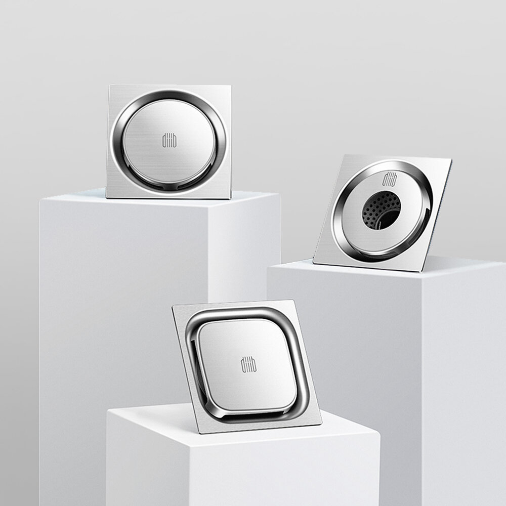 304 Нержавеющая сталь Напольный слив Дезодорант Защита от насекомых Завихряющийся дренаж для дома Кухня Ванная комната