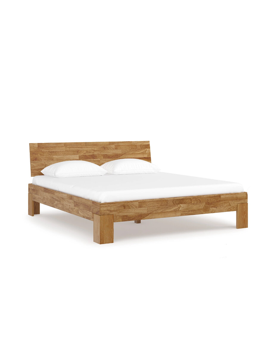 Кровать двуспальная 160х200 см из массива дуба