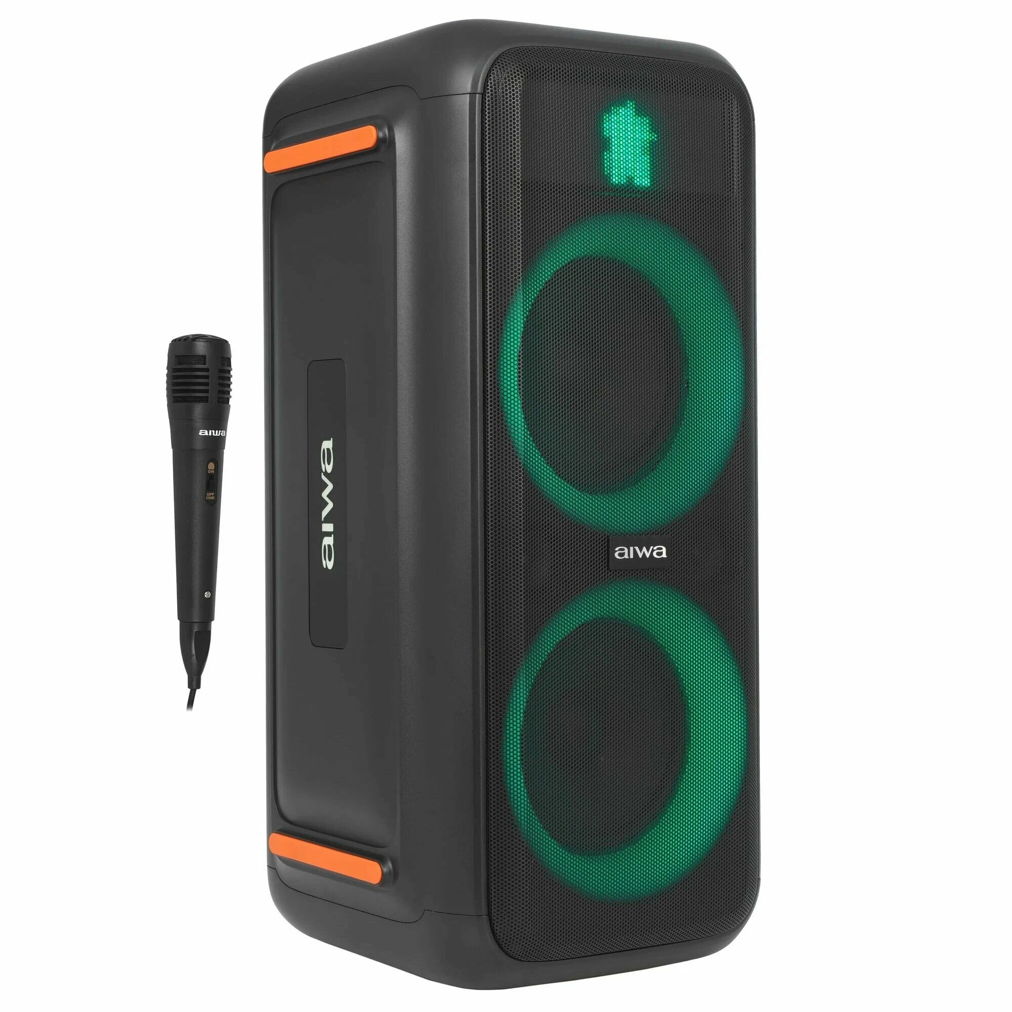 Портативная аудиосистема AIWA CAS-850, 120Вт, 4 динамика, Bluetooth 5,0, FM-радио