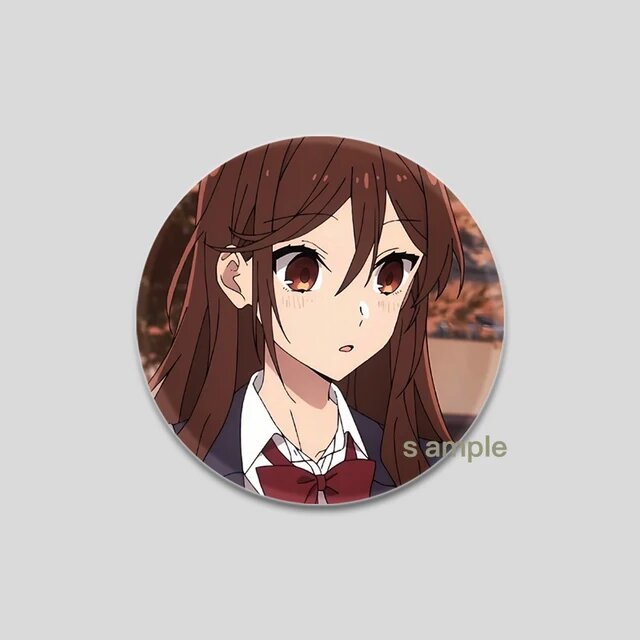 58/44/32 мм аниме CloverWorks, круглые мягкие пуговицы, милая брошь в виде фигуры для рюкзака, украшения одежды, модные подарки