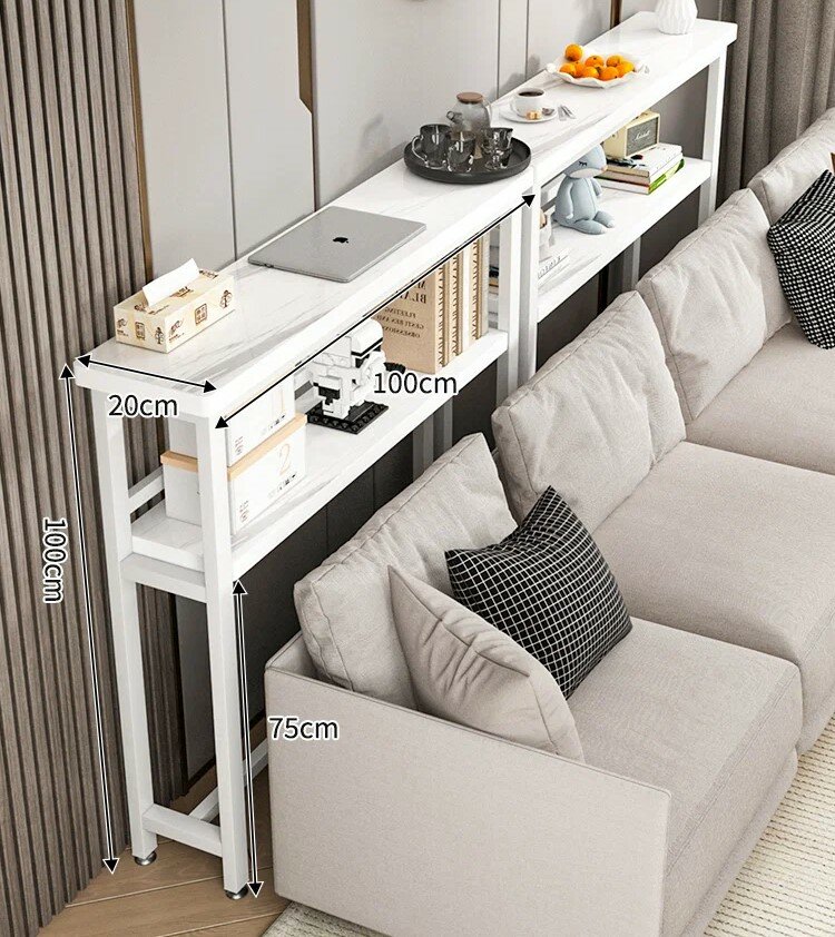 Задняя полка дивана, Металлический каркас, МДФ, 100x20x100cm