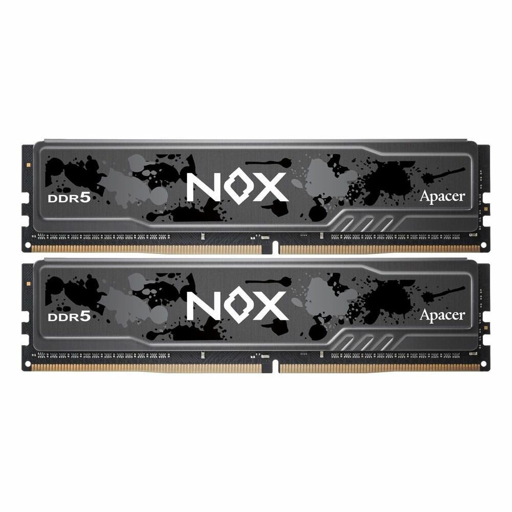 Оперативная память APACER NOX черный 32GB (16GBx2) DDR5 6000МГц DIMM (AH5U32G60C622MBAA-2)