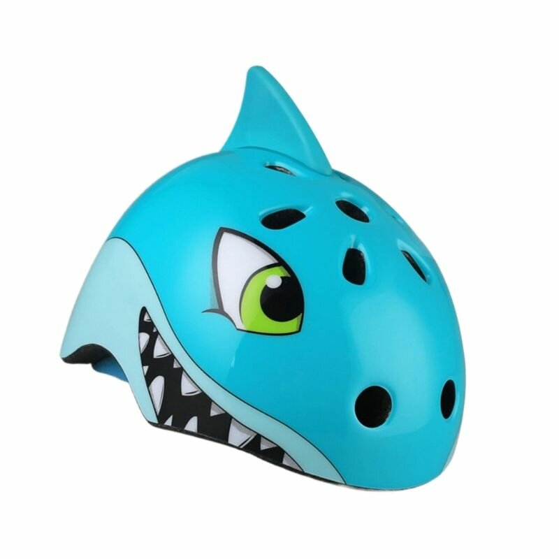 Детский Велосипедный шлем На Открытом воздухе-Blue Shark