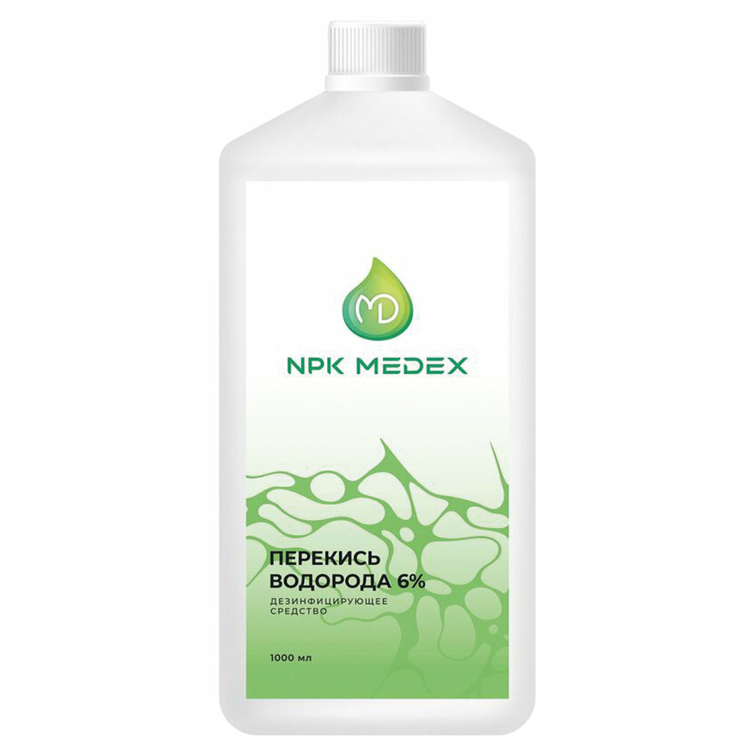 Средство дезинфицирующее перекись водорода 6%, 1 л, люир