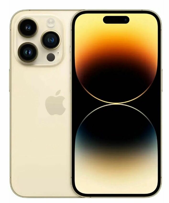 Смартфон iPhone 14 Pro Max 128GB Sim Card Gold Face ID не работает