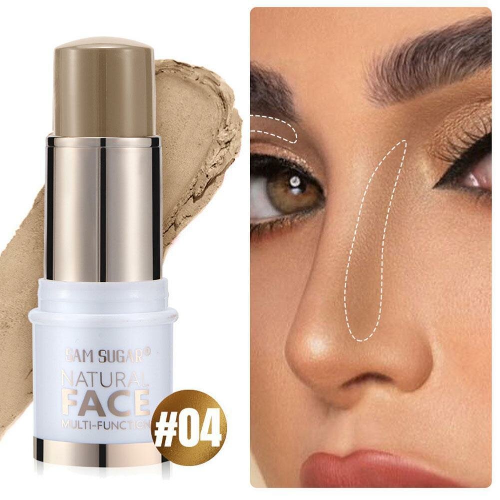 Контурирующий карандаш для хайлайтера, Подходит для улучшения контуров лица, Трехмерный, консилер