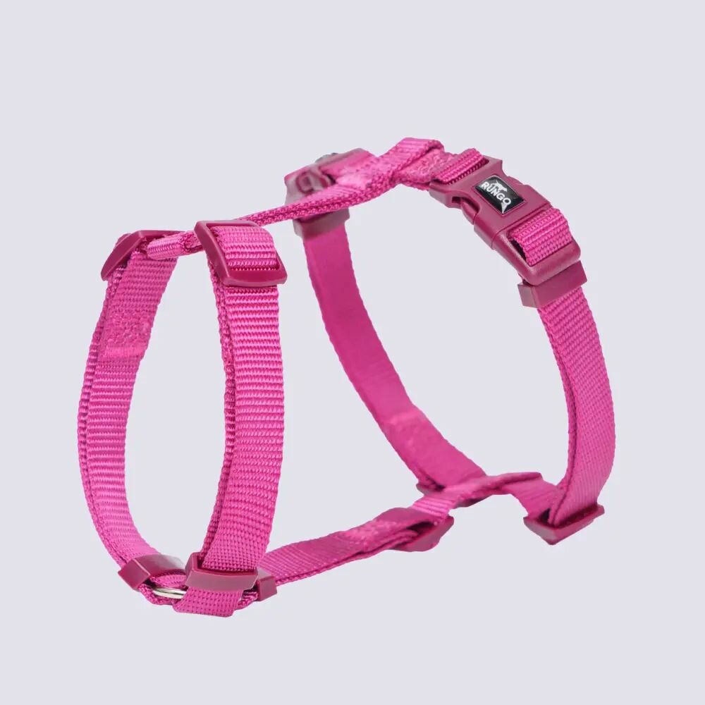 Rungo Шлейка для кошек и собак Vario, S-M, обхват груди 42-60 см, ширина ремешка 1,5 см, орхидея