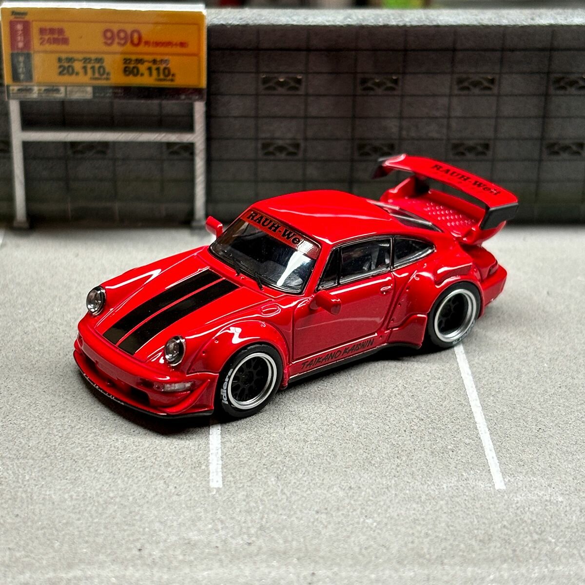 Star Model 1:64 Porsche RWB 964 GT Легковая модель автомобиля