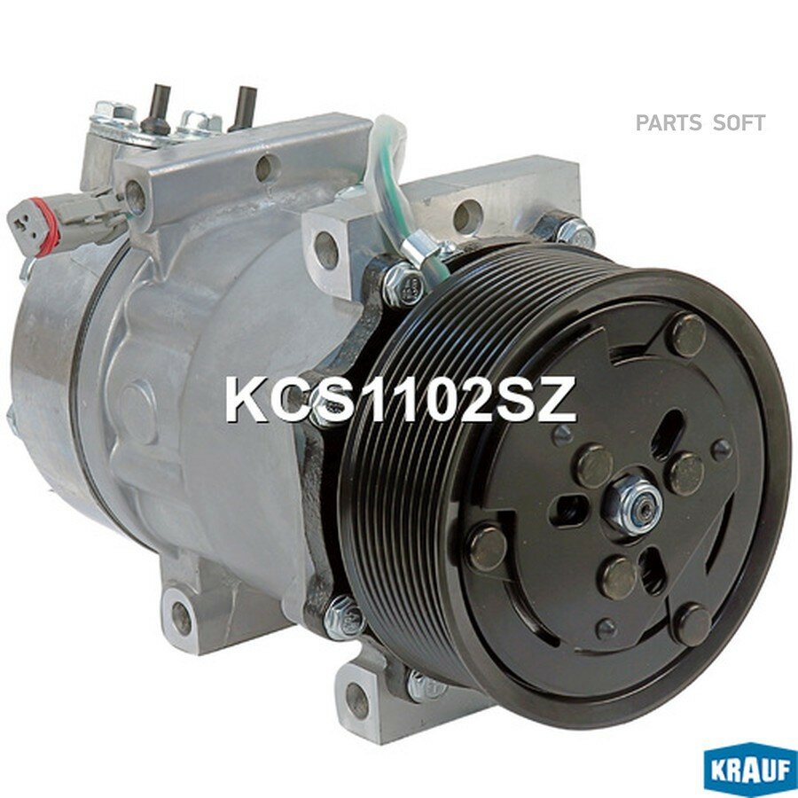 Компрессор кондиционера! Scania Series 5 от официального дистрибьютора, KRAUF, артикул KCS1102SZ