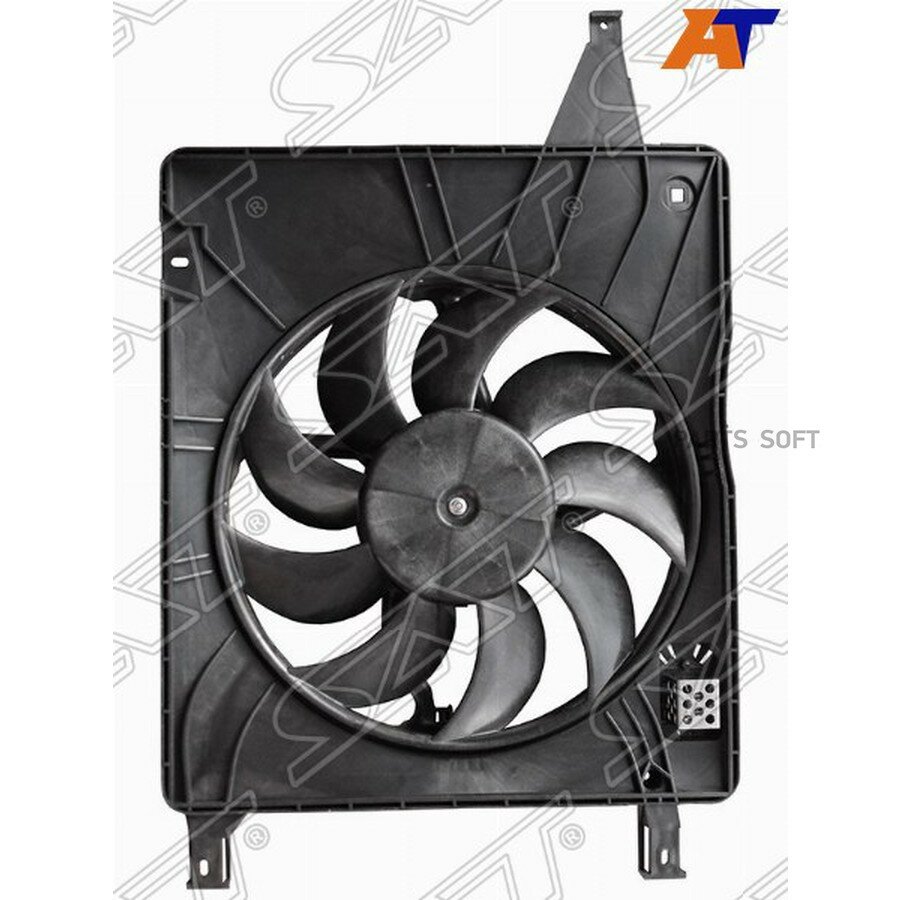 Диффузор Nissan Qashqai 06-13 / Dualis 07-14 от официального дистрибьютора, SAT, артикул STDT652010