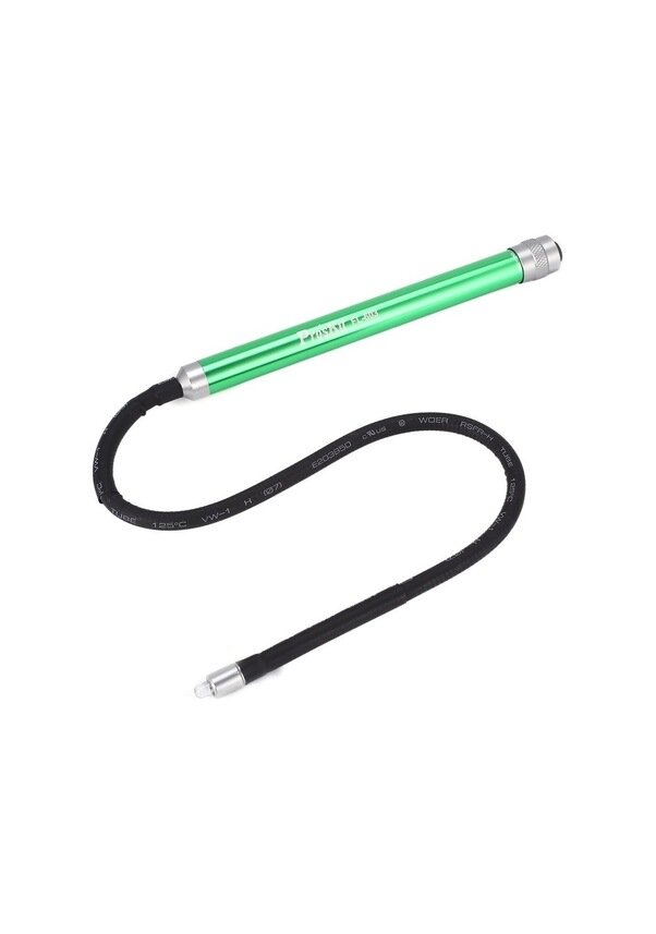 Гибкий и мощный светодиодный фонарик FL-603 — практичное решение для освещения при ремонте автомобилей, осмотре и работе в мастерской, черный