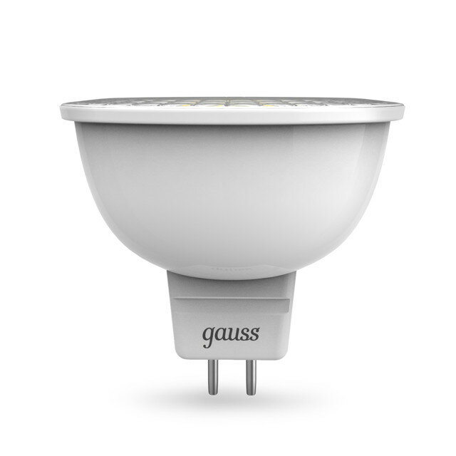 GAUSS MR16 7W GU5.3 LED 630 лм 4100K лампа для точечного освещения и витрин магазинов