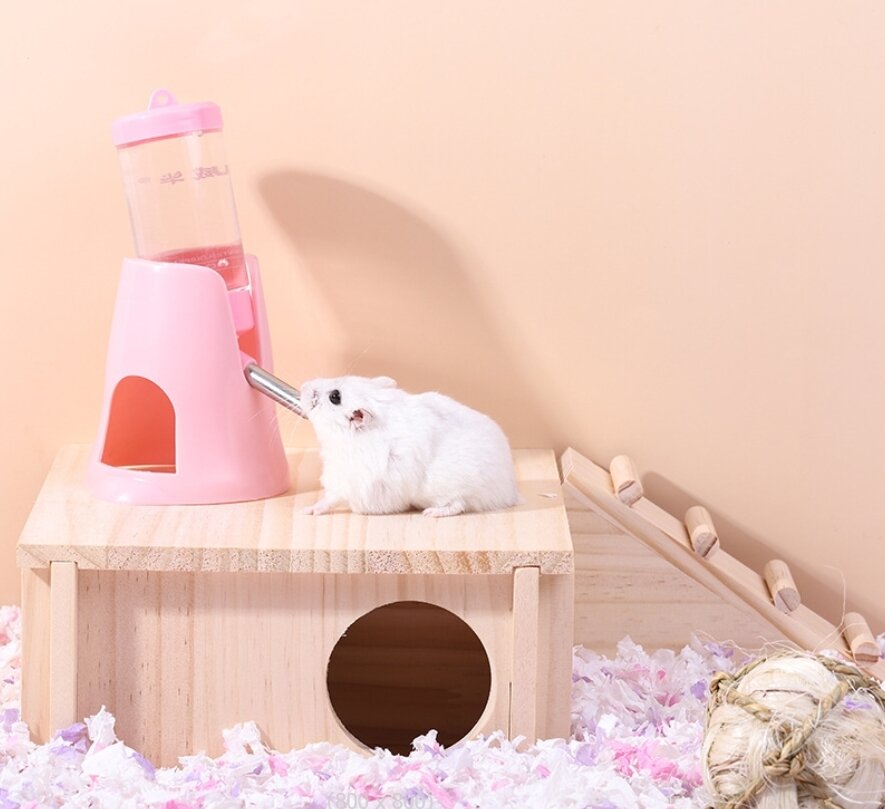 Автокормушка и автопоилка для хомяков, мышей, крыс (шарик, 80 мл)