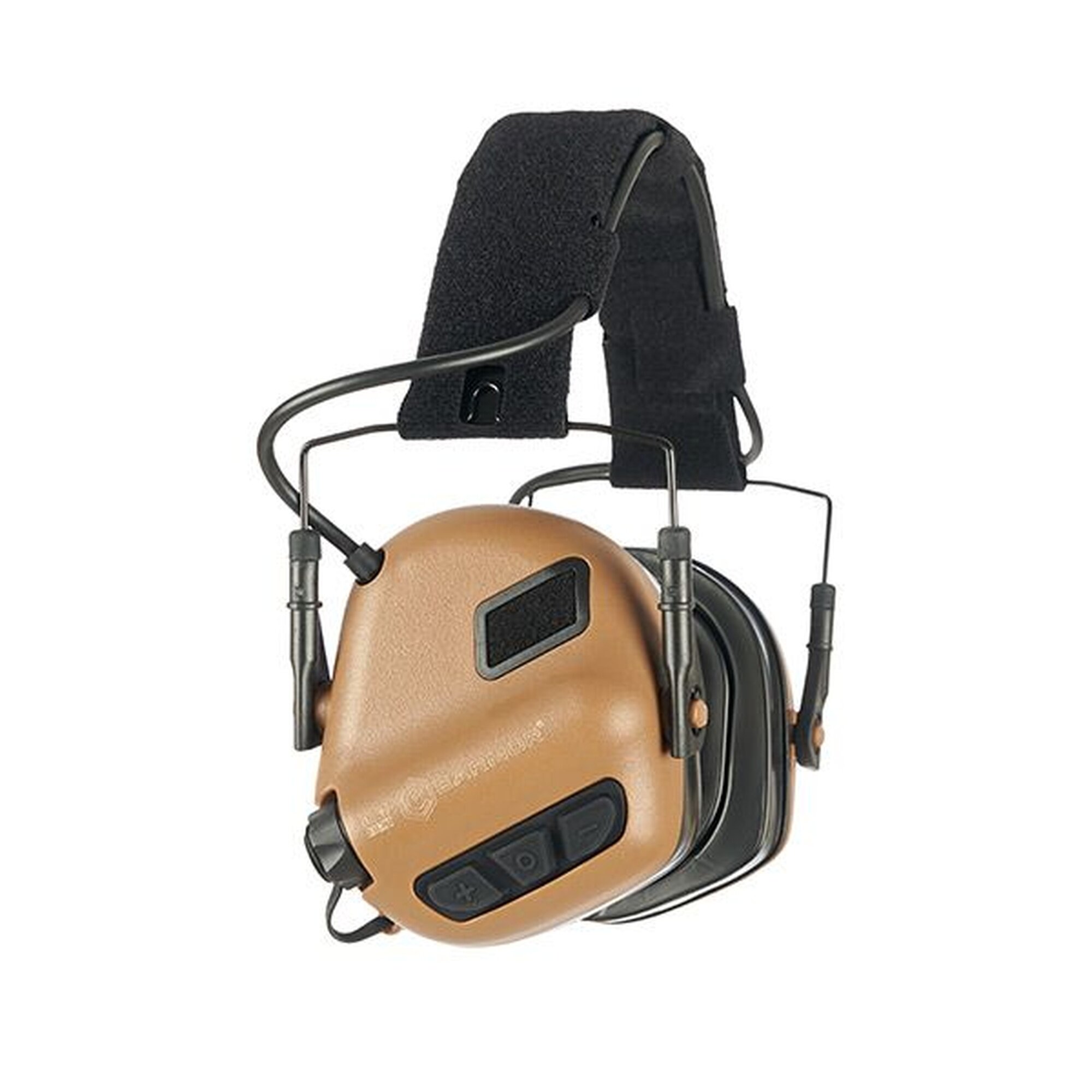 Активные стрелковые наушники EARMOR M31 PLUS Койот Гелевые амбушюры для охоты и тактики