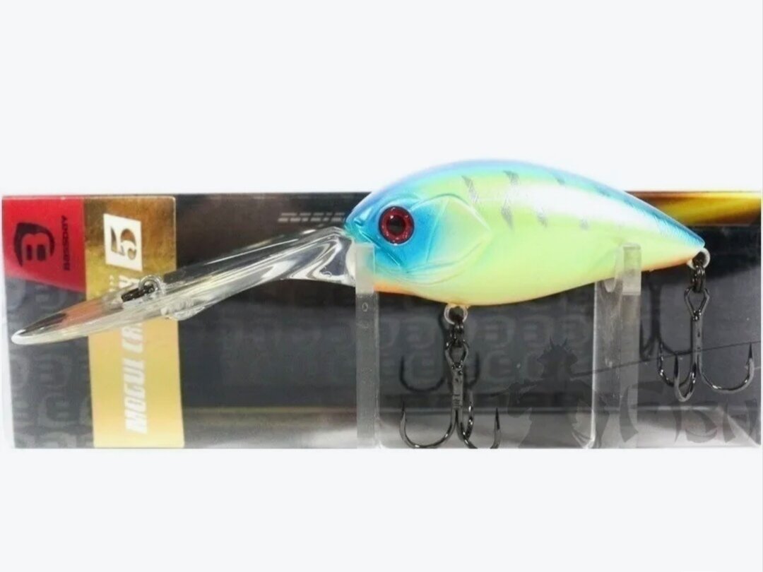 Воблер BASSDAY MOGUL CRANK TARGET 5 (плавающий, 63мм, 21гр) - #P-201