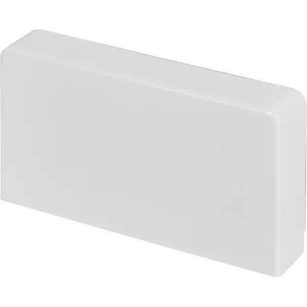 Заглушка для коробка Lexman 100x55 мм цвет белый