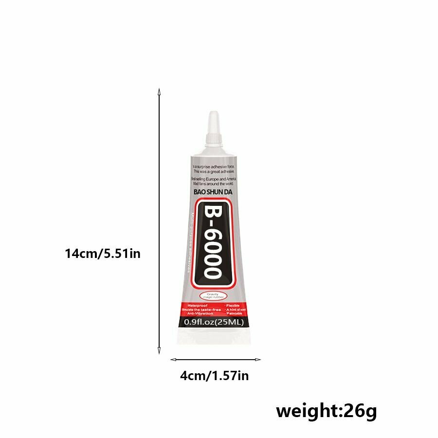 Клей для ювелирных изделий B6000, DIY, ручная работа, мелкие аксессуары, страз, экран пузырьков, открытия рамки