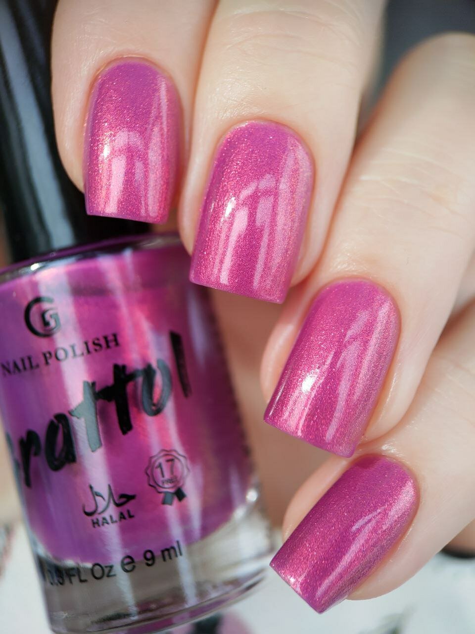 Grattol Color Nail Cosmic Dust - Лак для ногтей сушка без лампы, 9 мл