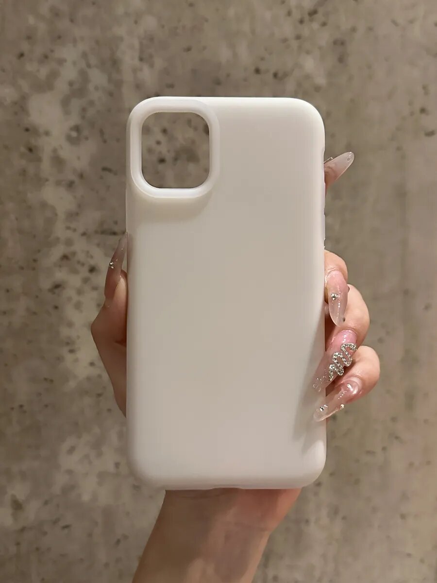 Чехол О'кейси, для iPhone 11, белый, накладка, защита камеры